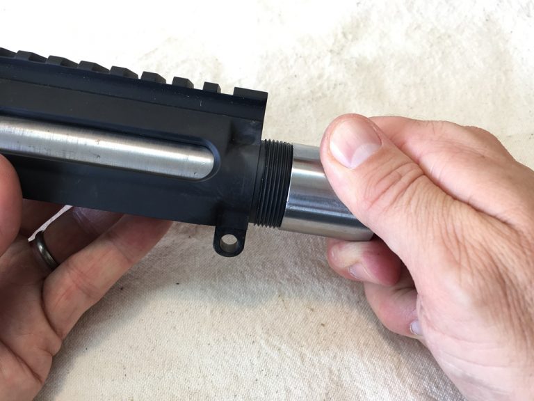 Barrel Bedding for the Precision AR-15: A How To Guide - The New Rifleman